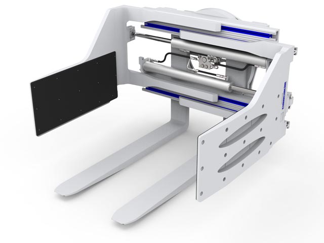 Pinza multy purpose rotativa 360º con horquillas | Servicio Técnico Cascade